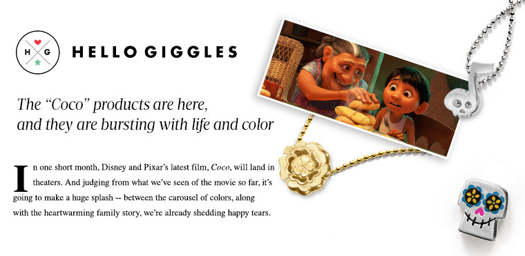 HelloGiggles.com - Disney·Pixar's Coco Collection – Alex Woo Jewelry