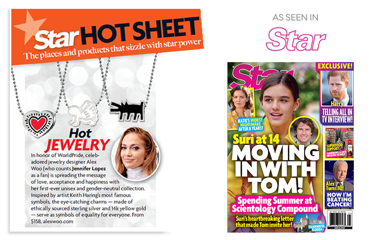 Star Magazine - Hot Sheet – Alex Woo Jewelry