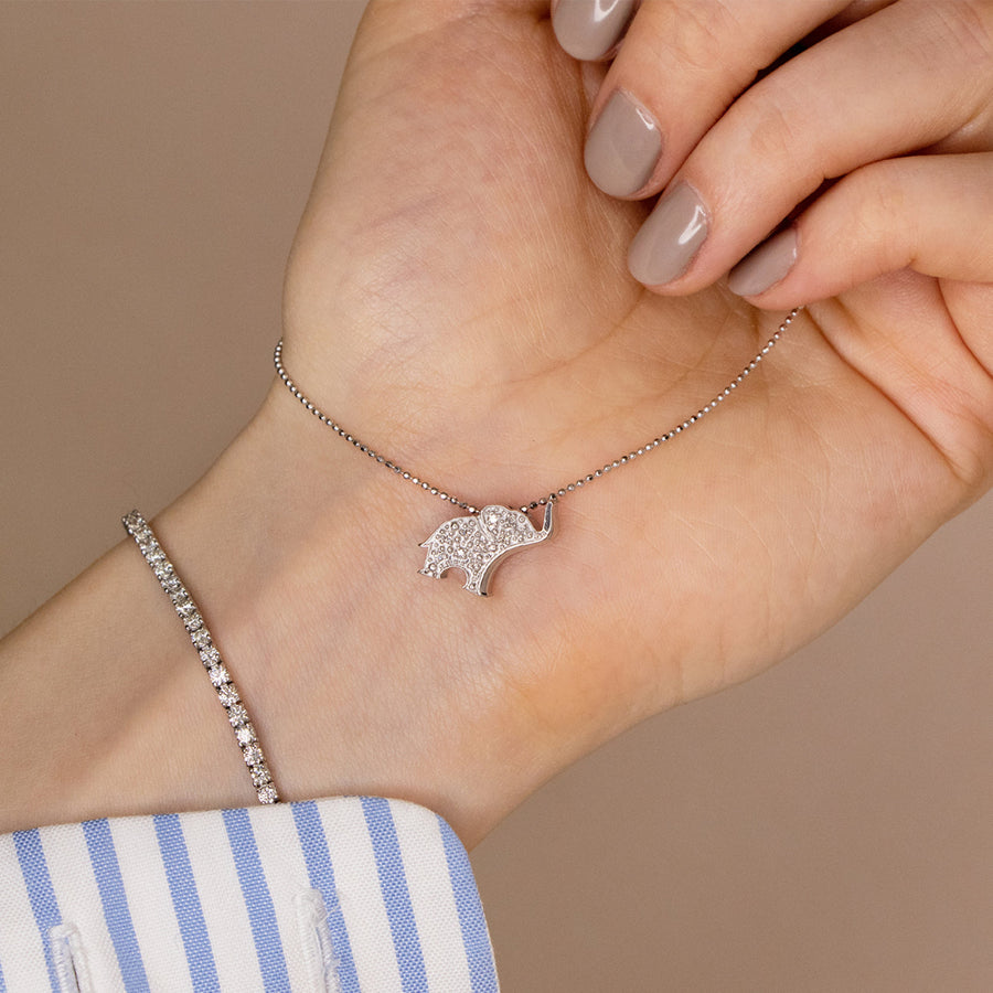 Alex Woo Luck Elephant Charm Necklace – Alex Woo Jewelry