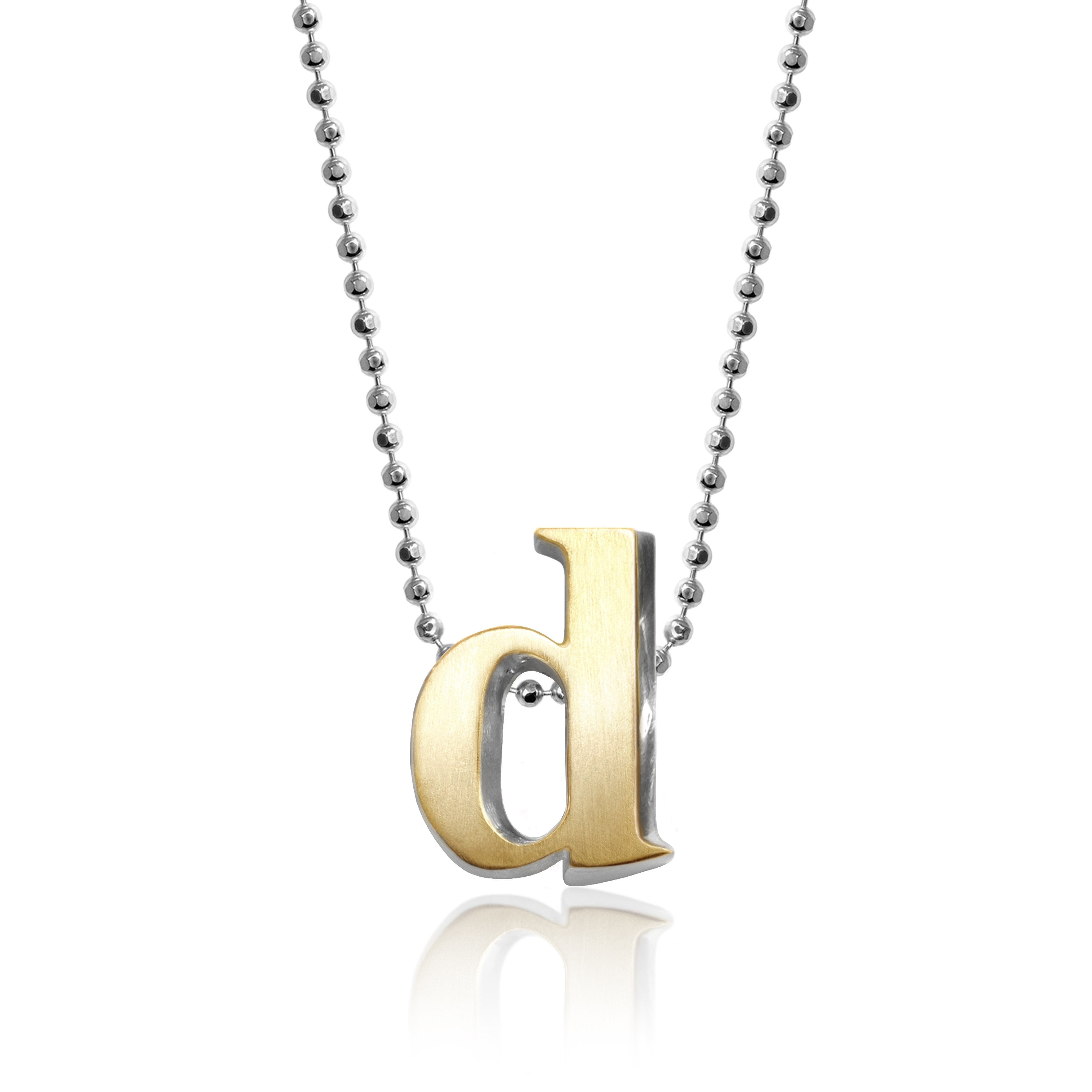 Alex Woo Letter D Initial Charm Necklace Alex Woo Jewelry