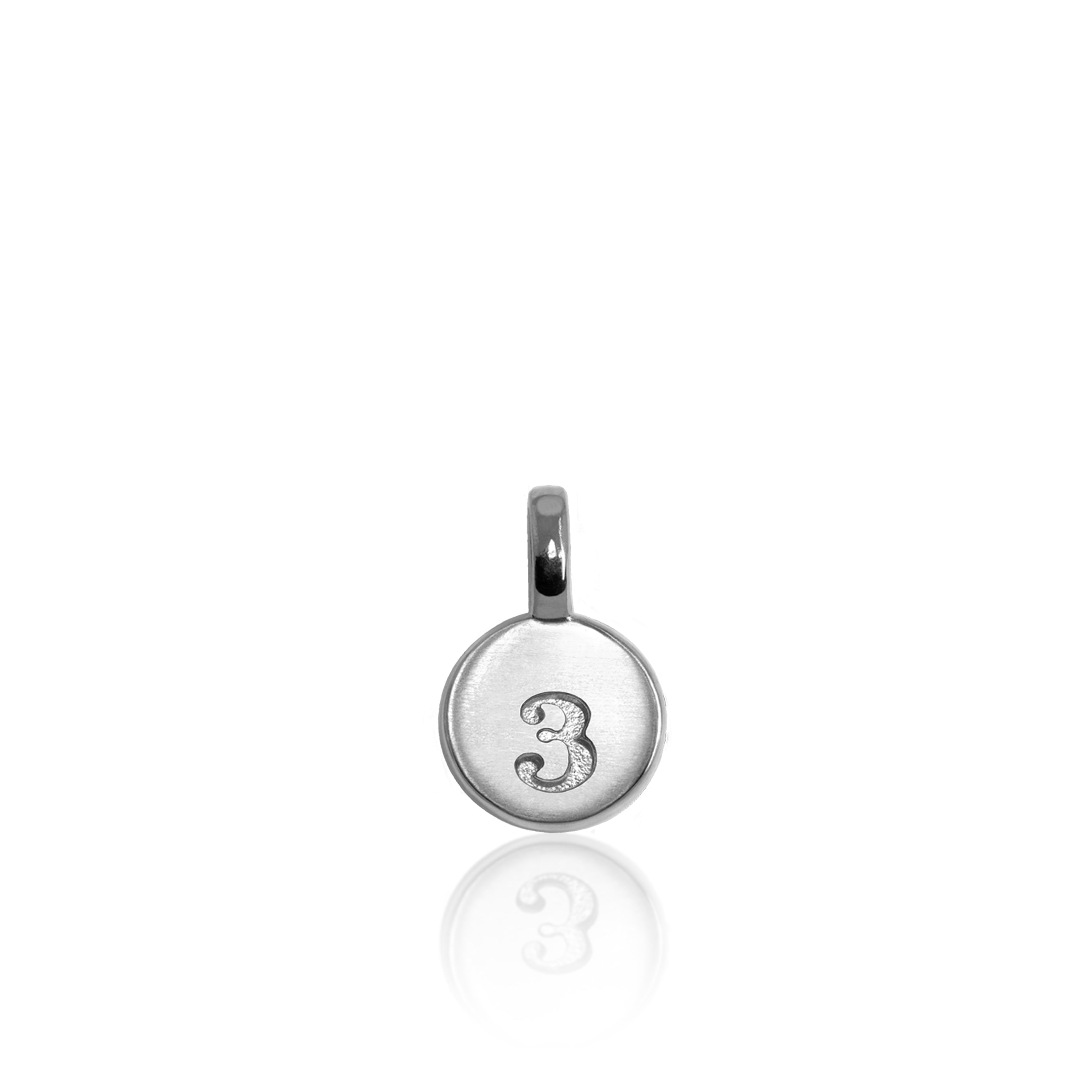 Mini Additions™ Number 3 Charm – Alex Woo Jewelry