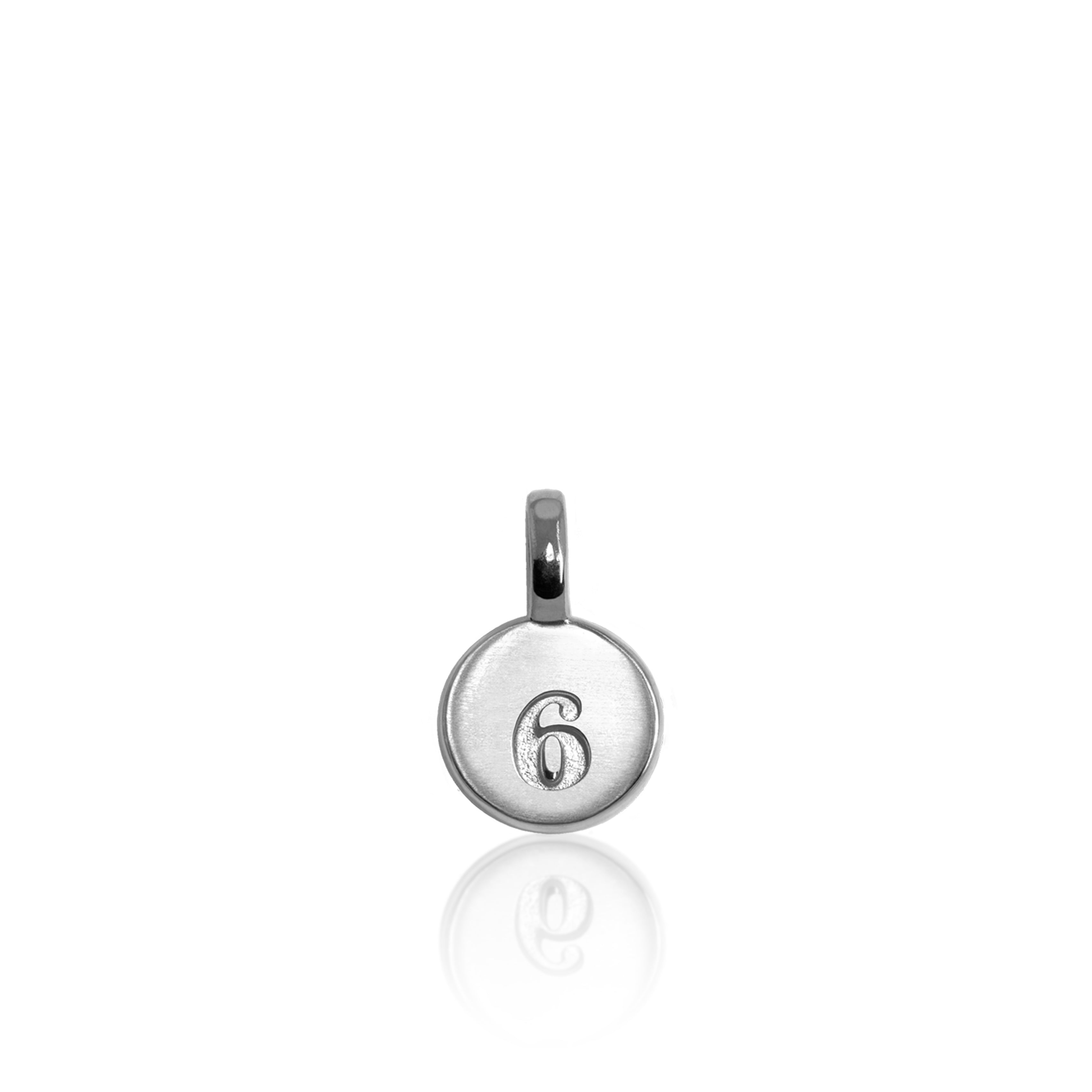 Alex Woo Mini Additions™ Number 6 Charm – Alex Woo Jewelry